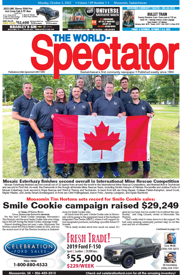 The World-Spectator - Moosomin, Saskatchewan, Canada