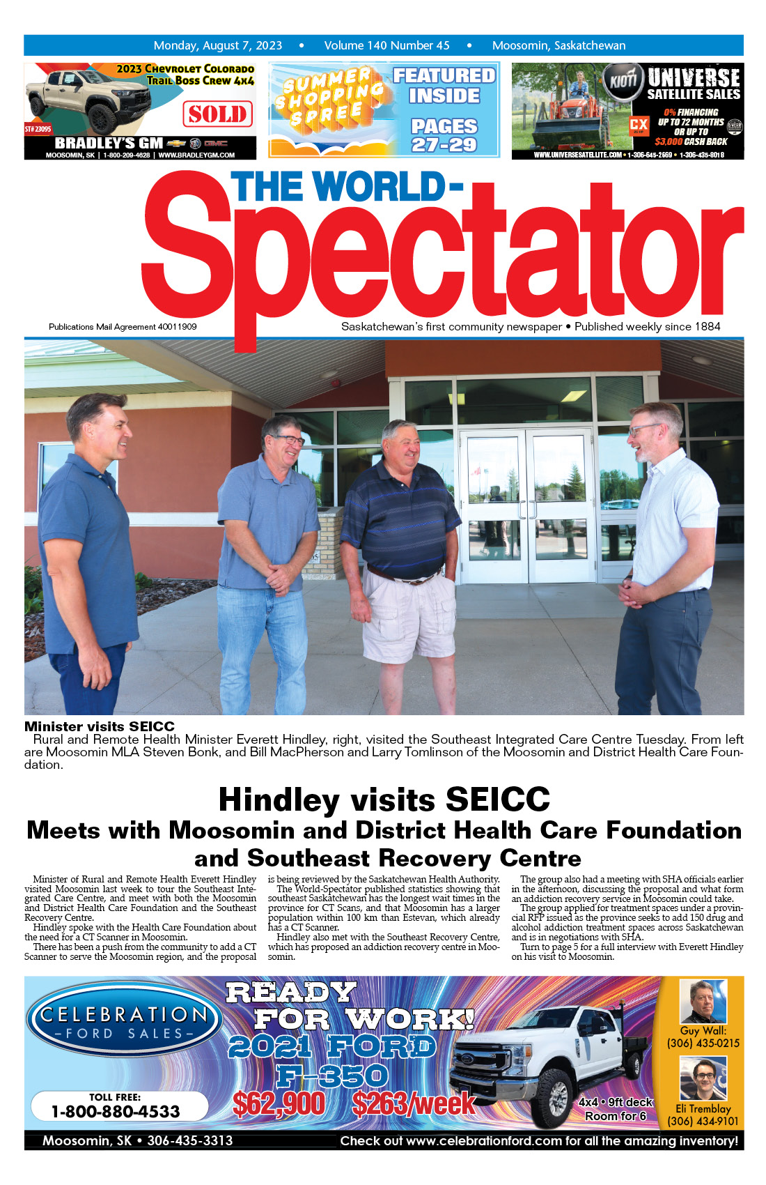 The World-Spectator - Moosomin, Saskatchewan, Canada